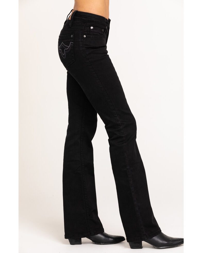 Shyanne Life Womens Black Riding Bootcut Jeans Sheplers