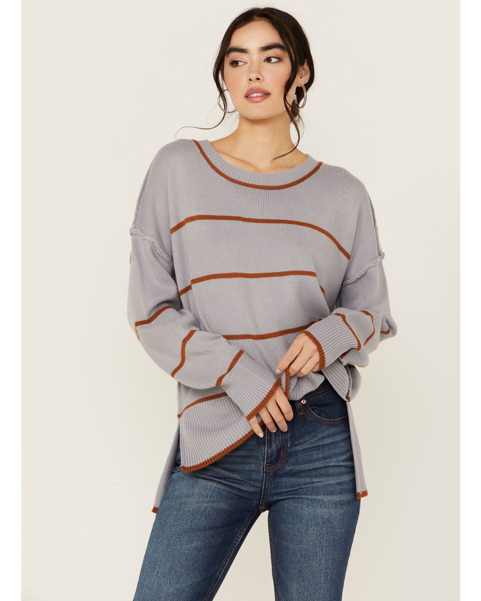 Product Name: Wishlist Women's Striped Sweater