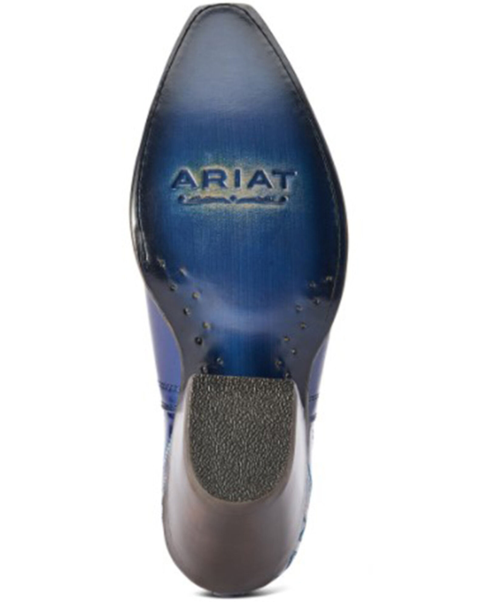 Ariat Womens Dixon Sin City Western Booties Snip Toe Blue