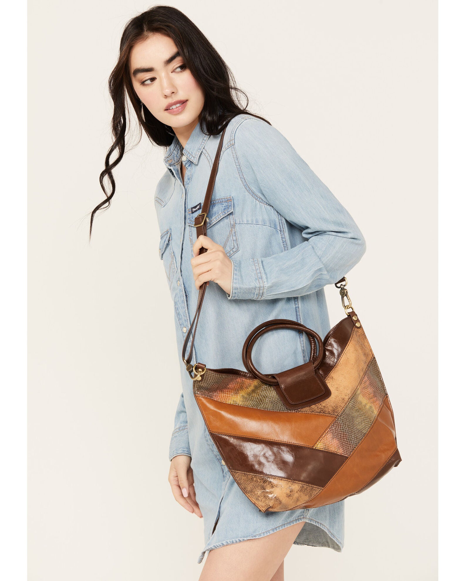 Product Name: Hobo Women's Sheila Patchwork Leather Tote
