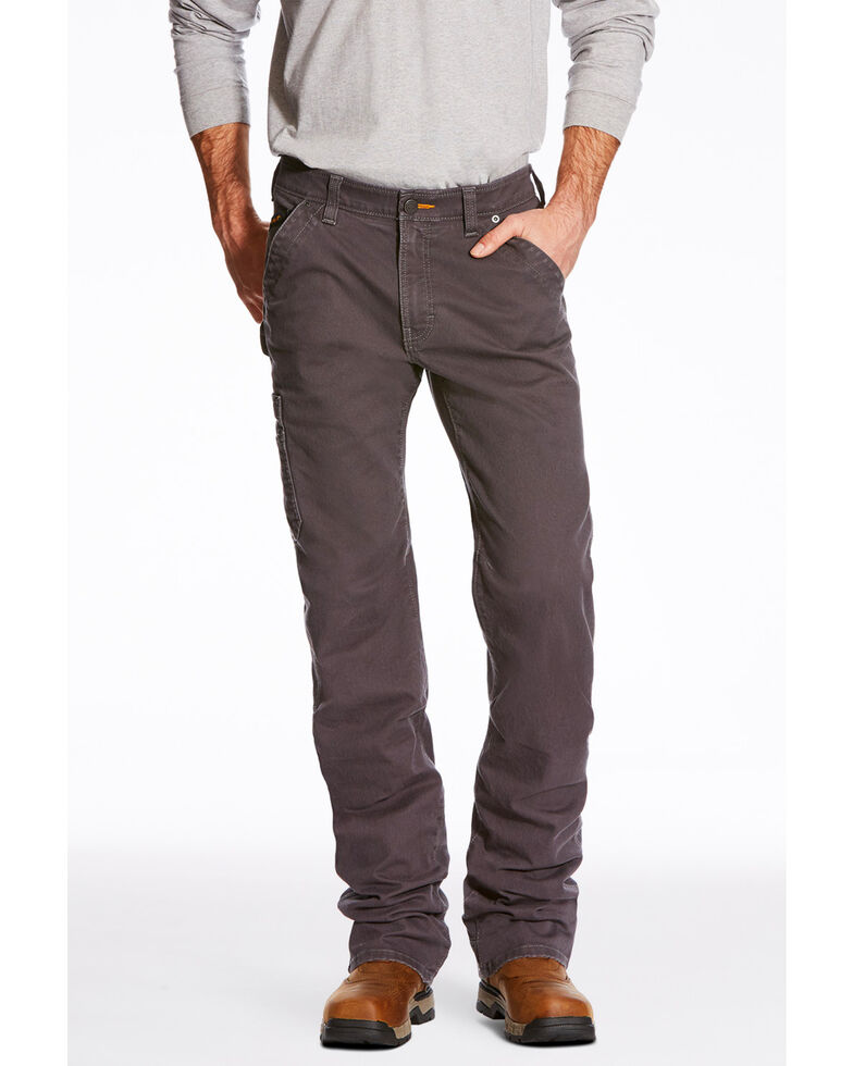 Ariat Men's Rebar M4 Washed Twill Dungaree Work Pants | Sheplers