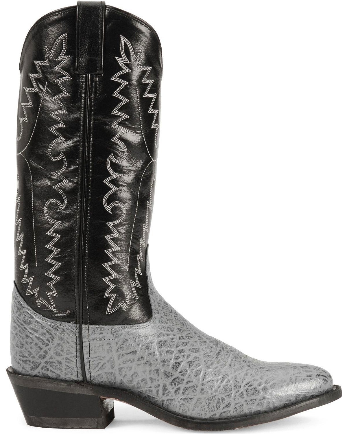 Old West Elephant Print Cowboy Boots | Sheplers