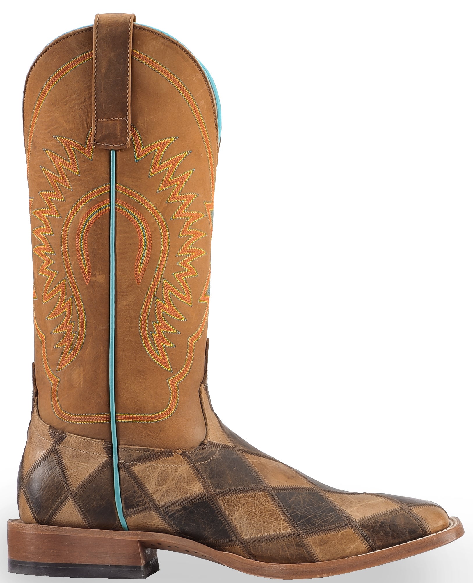 Horse Power Men's Patchwork Western Boots - Square Toe | Sheplers