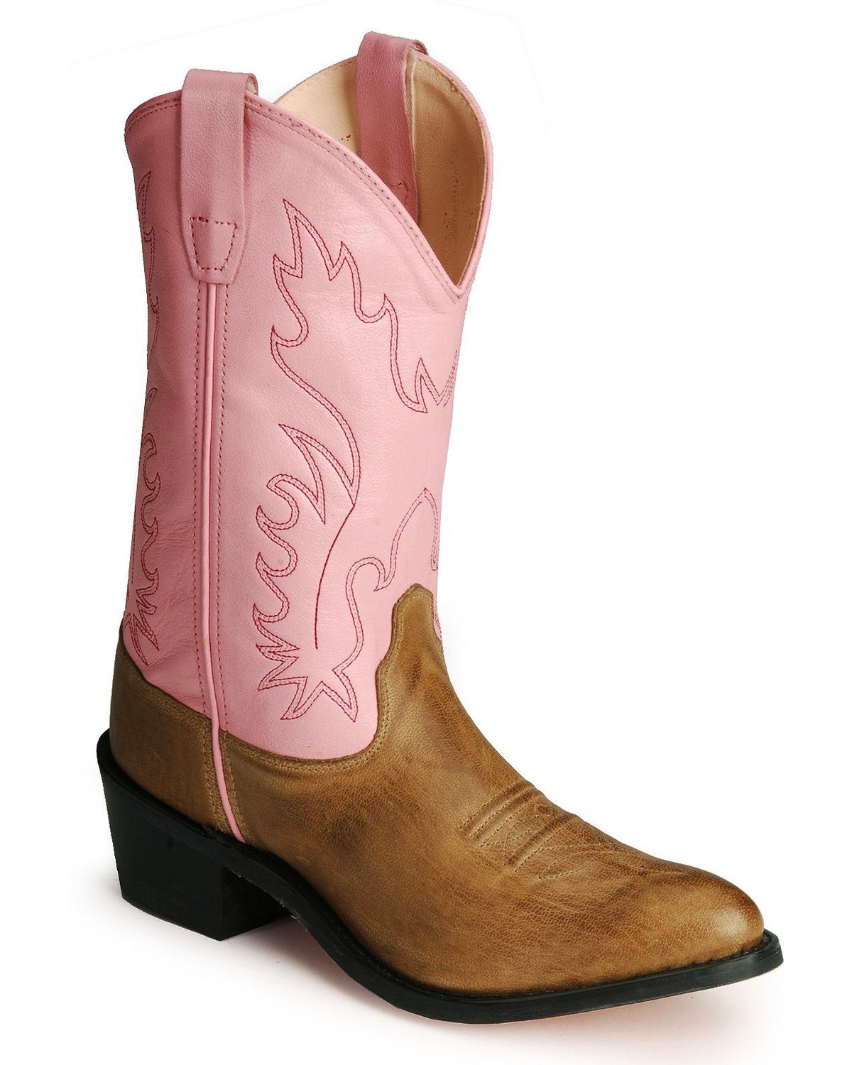 Old West Youth Girls' Pink Cowgirl Boots | Sheplers